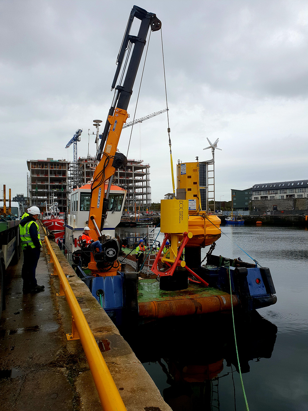 Ocean Supporter deploys Mooring for Dublin Offshore Consultants (DOC ...