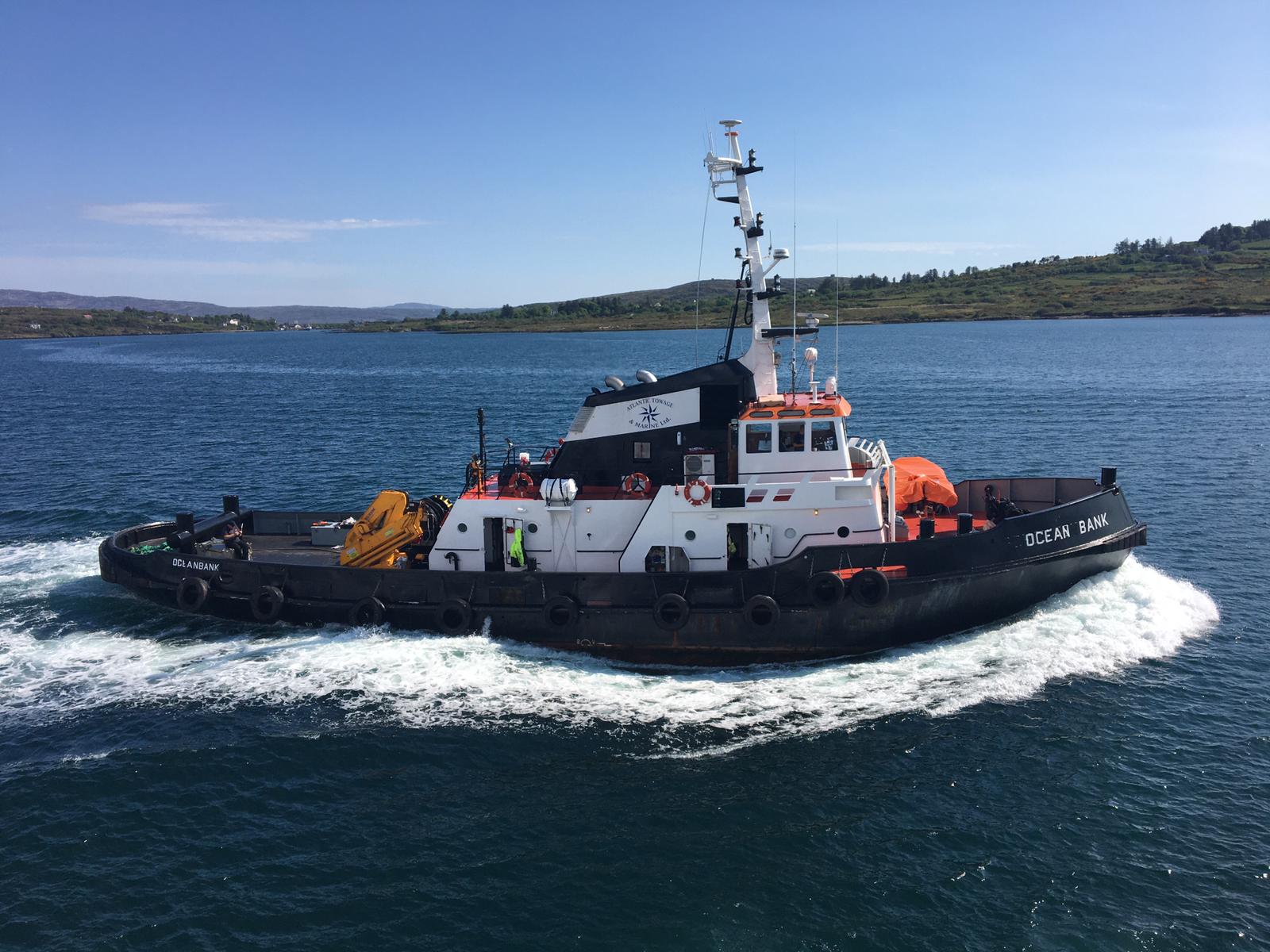 Atlanti Towage Marine Services Ireland | Workboat hire Ireland